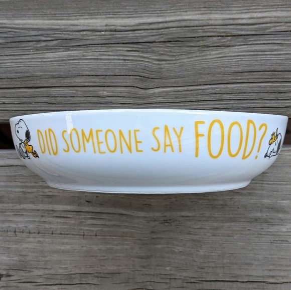 Peanuts | Dining | Peanuts Snoopy Woodstock Serving Bowl Dish | Poshmark
